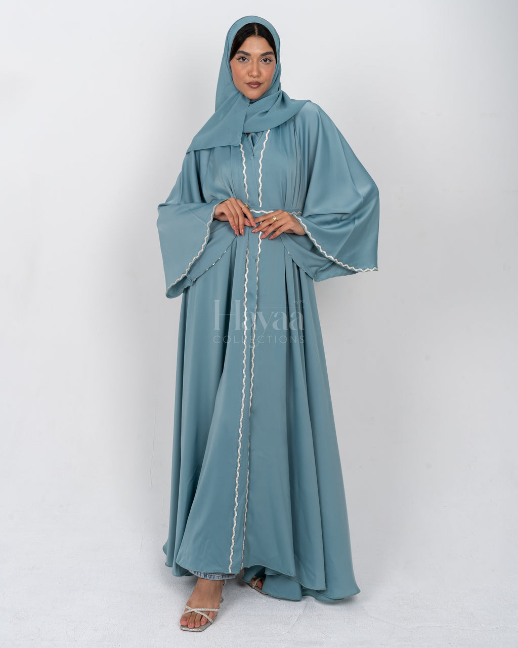 Barakah Teal Abaya